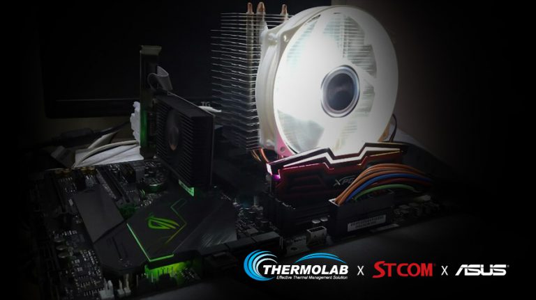 STCOM, ASUS 메인보드와 써모랩 CPU쿨러와 기술협력 진행 – ST스토리