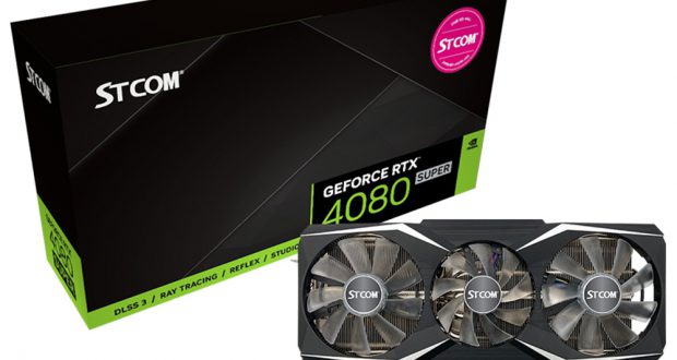 4K 고사양 게임을 위한 그래픽카드, STCOM 지포스 RTX 4080 SUPER 출시 – ST스토리