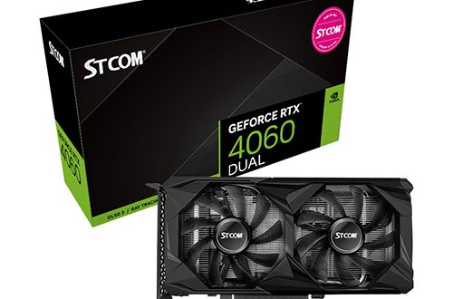 STCOM의 신규 듀얼 팬 그래픽카드! STCOM 지포스 RTX 4060 DUAL 출시 – ST스토리